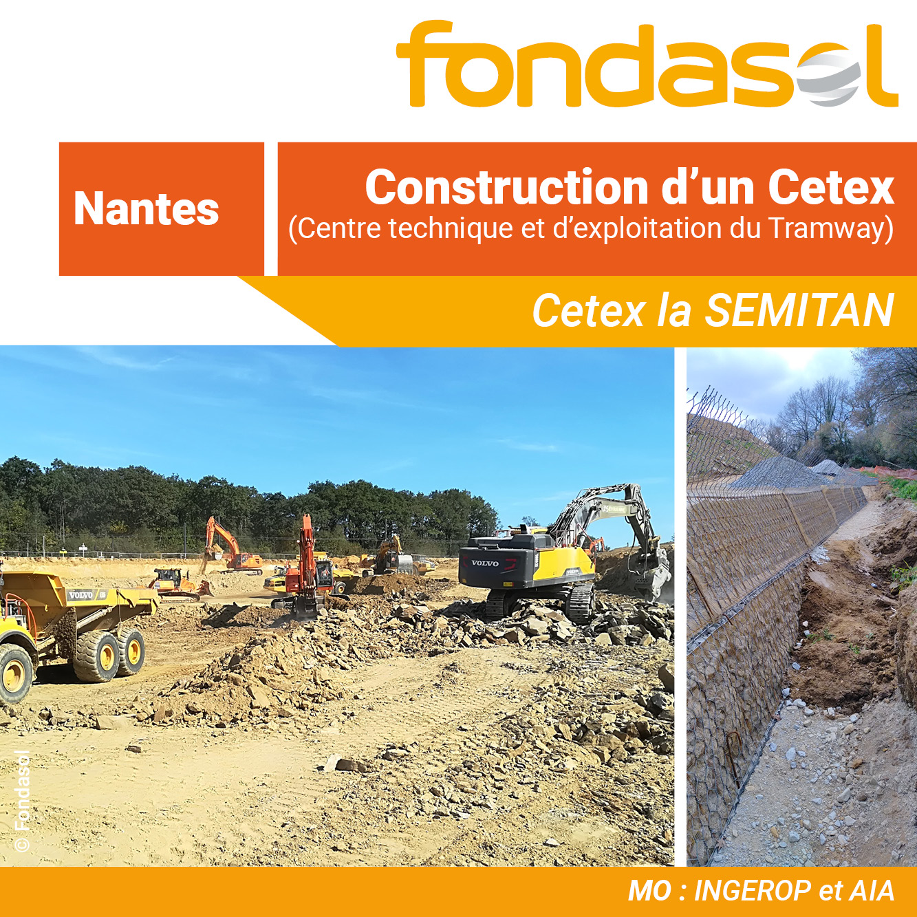 Le Mag - Construction d'un Cetex à Nantes | Groupe Fondasol