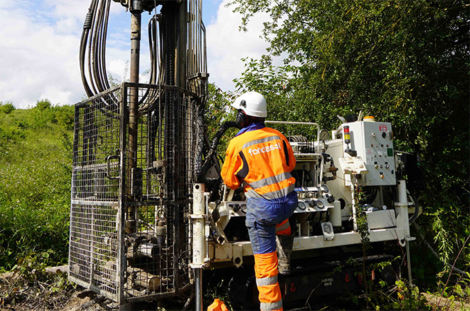 Forages géotechniques : le sondage carotté | Groupe Fondasol