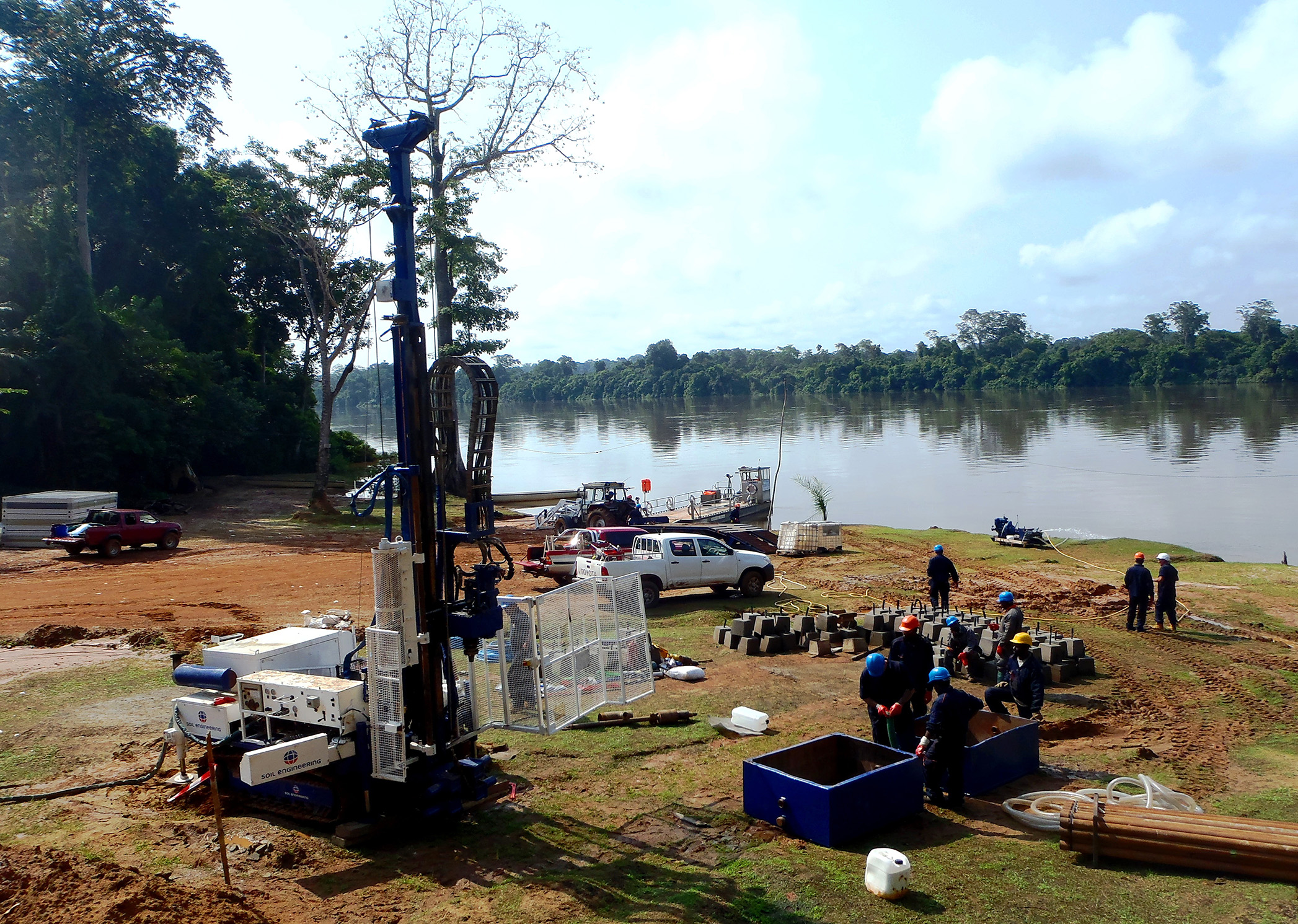 Geotechnical engineering: The Mabounié deposit | Fondasol