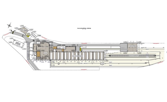 Gare de Mitry-Claye : création d'infrastructures